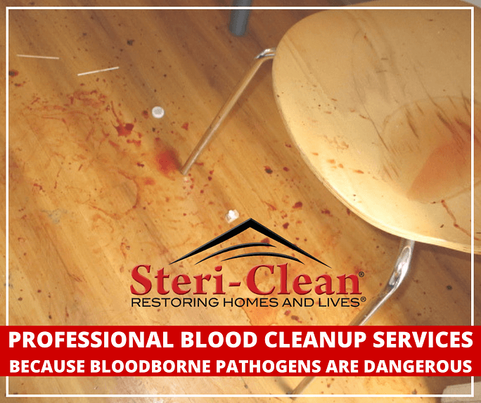 Vacaville Blood Cleanup | Call (707) 455-8005 | Steri-Clean