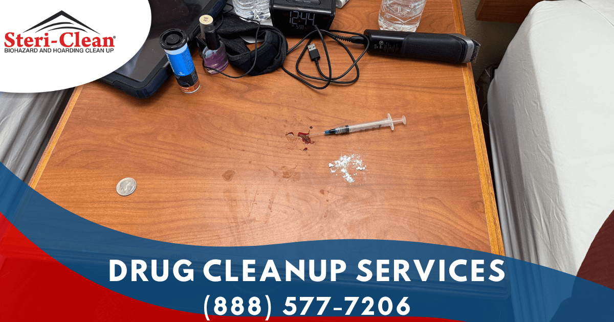 Drug Residue Found in an Apartment Unit? | Steri Clean